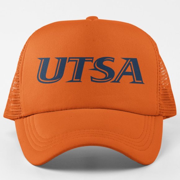 Accessories | New Utsa Roadrunners Wordmark Foam Trucker Snapback Hat ...